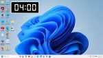 How to put a desktop clock widget in Windows 11
