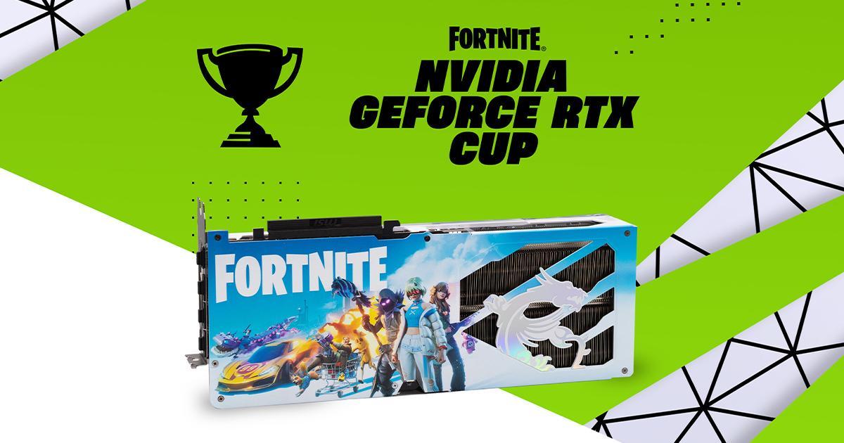 NVIDIA GeForce RTX Cup de Fortnite: premios y requisitos