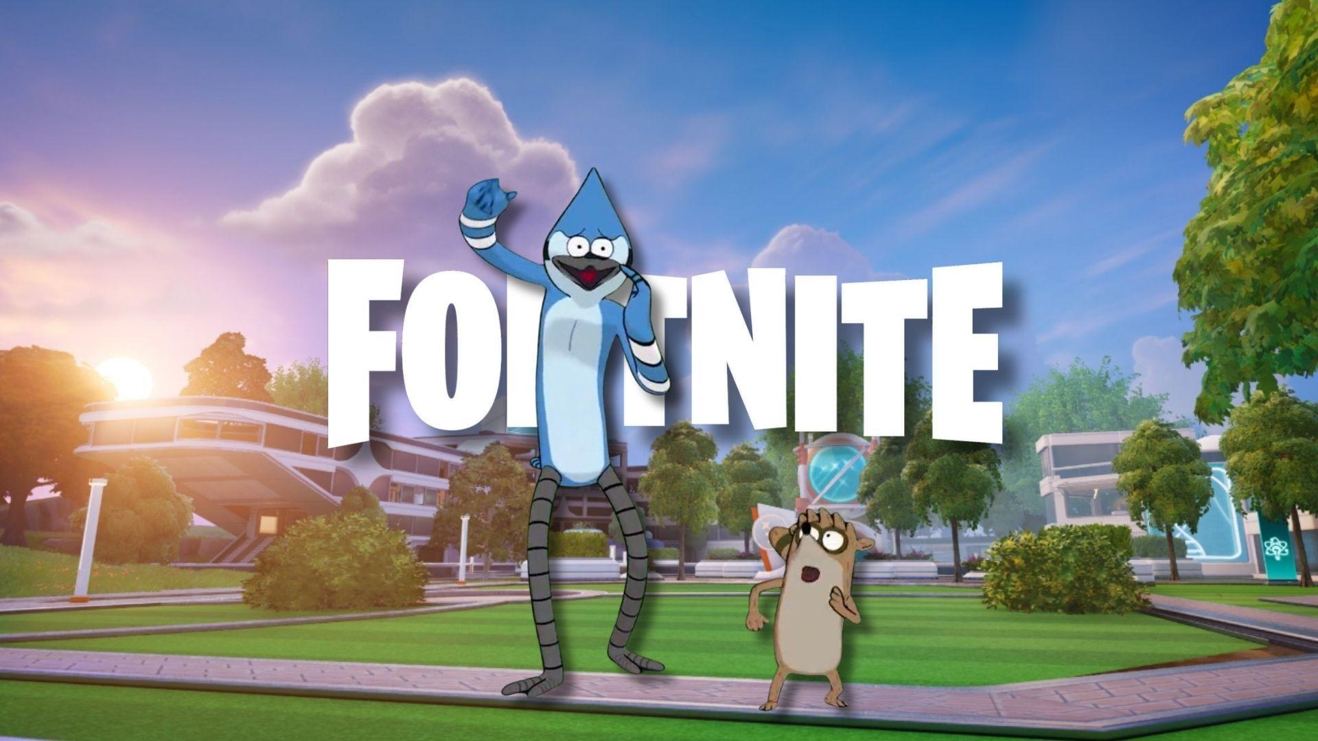 Mordecai en Rigby komen naar Fortnite: skins en nieuwe content.